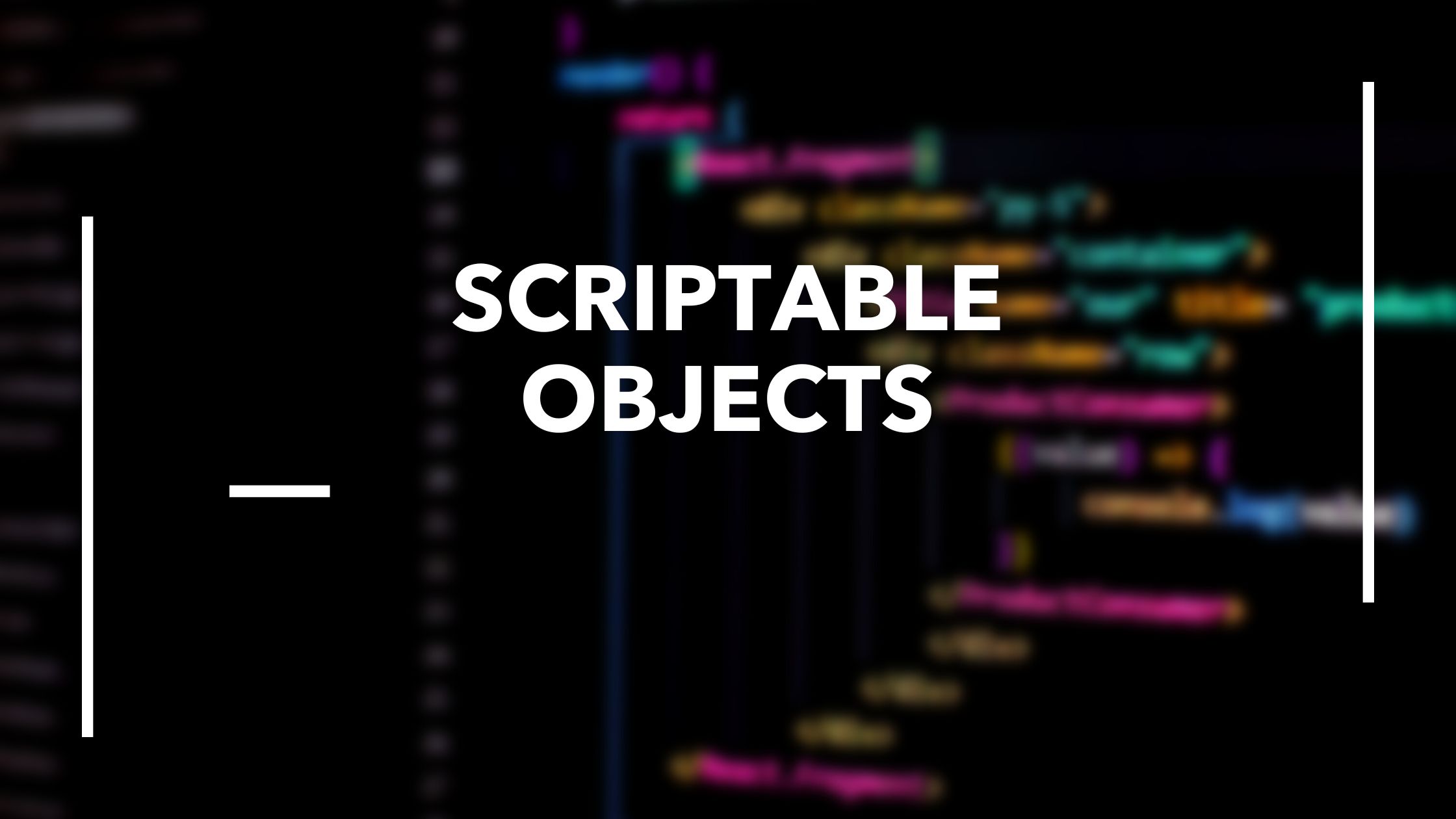 Mastering Scriptable Objects in Unity: A Complete Guide