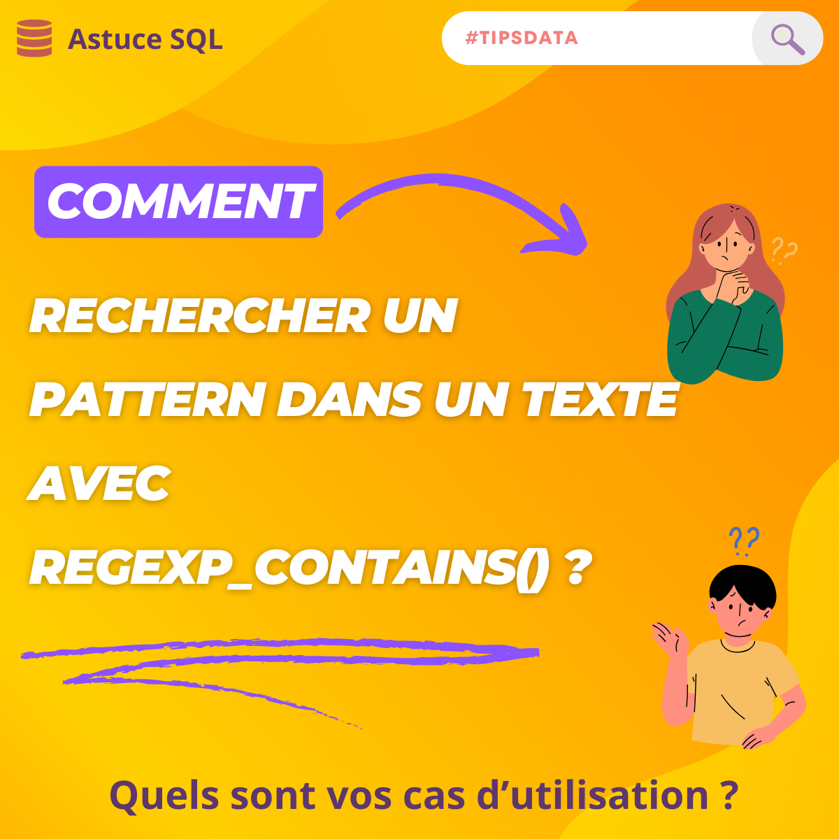 SQL - C’est quoi REGEXP_CONTAINS() sur BigQuery