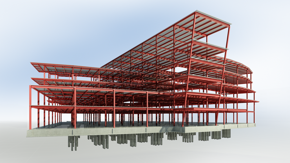 Module 7 - Design Project Submissions: Structural Modeling & Coordination