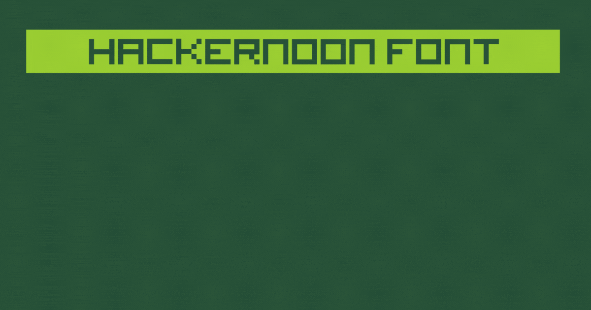 Hackernoon Font 