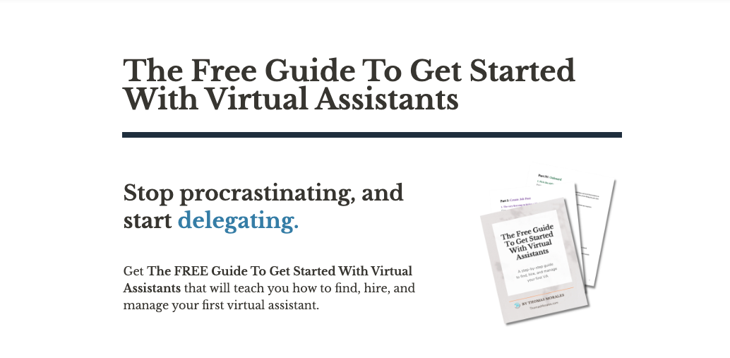 The Free Guide To Get Started With Virtual Assistants