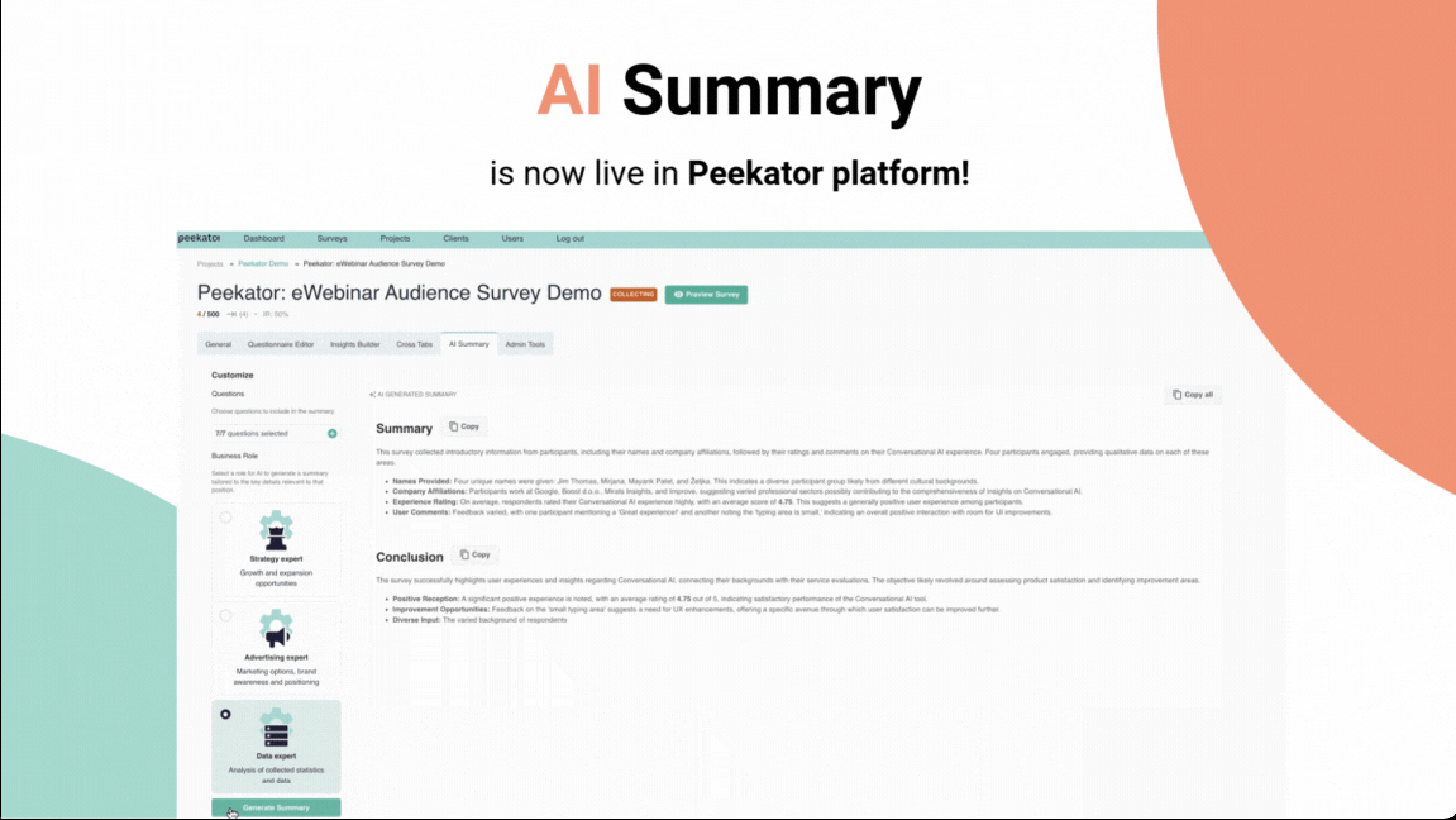 Welcome, AI Summary!