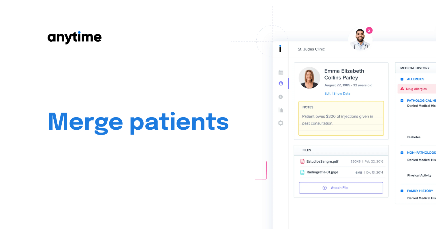 Merge patients | Anytime Clinical