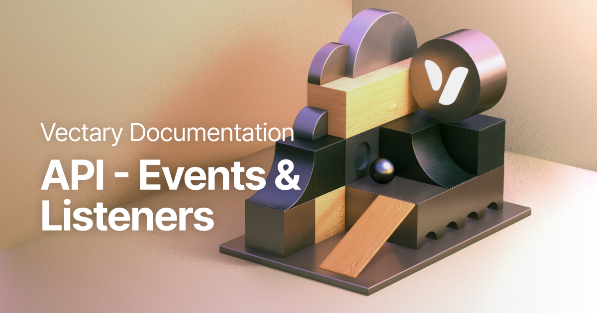 API (Events & Listeners) - Vectary Documentation