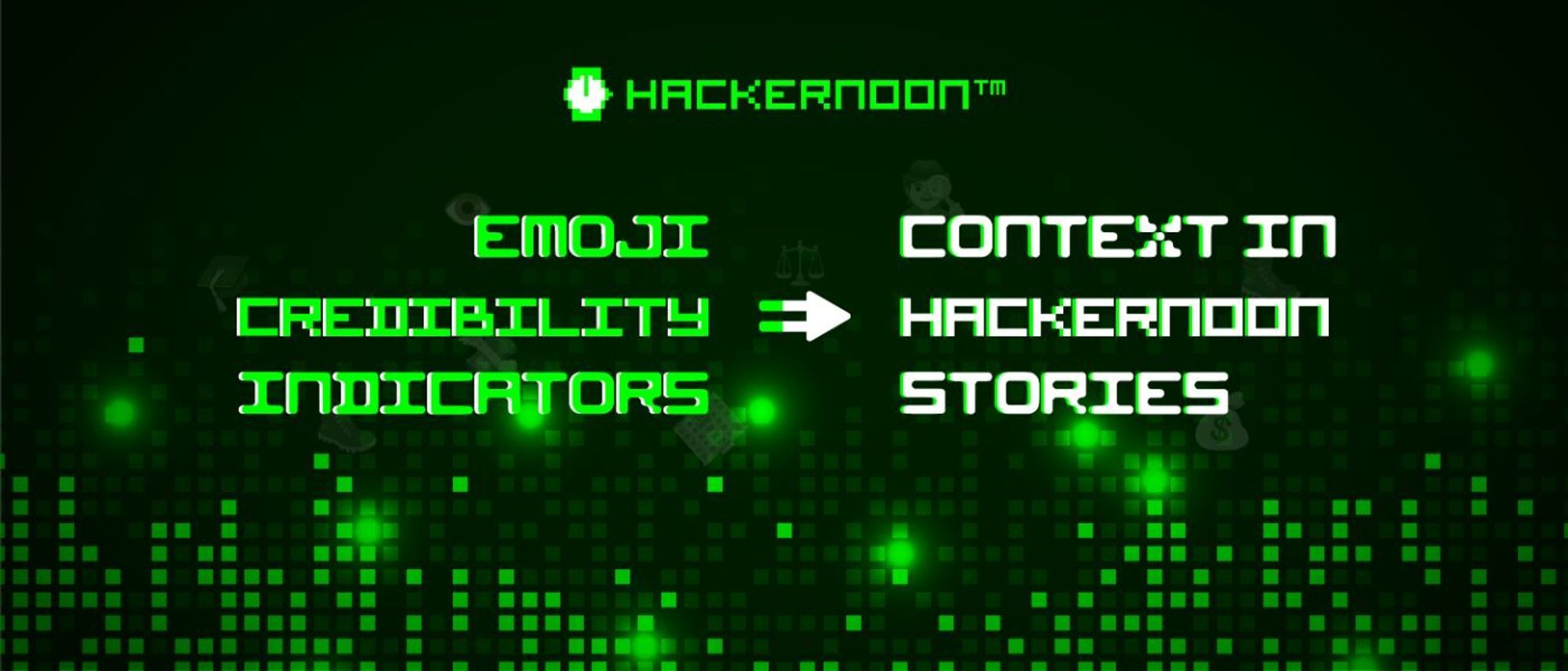 What are Emoji Credibility Indicators on HackerNoon Stories?