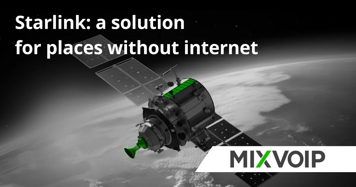 Starlink provides internet in remote areas | Mixvoip