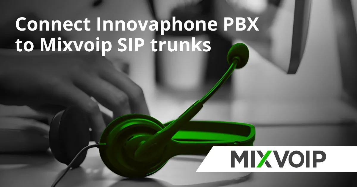 Innovaphone PBX integration with SIP trunking solutions
