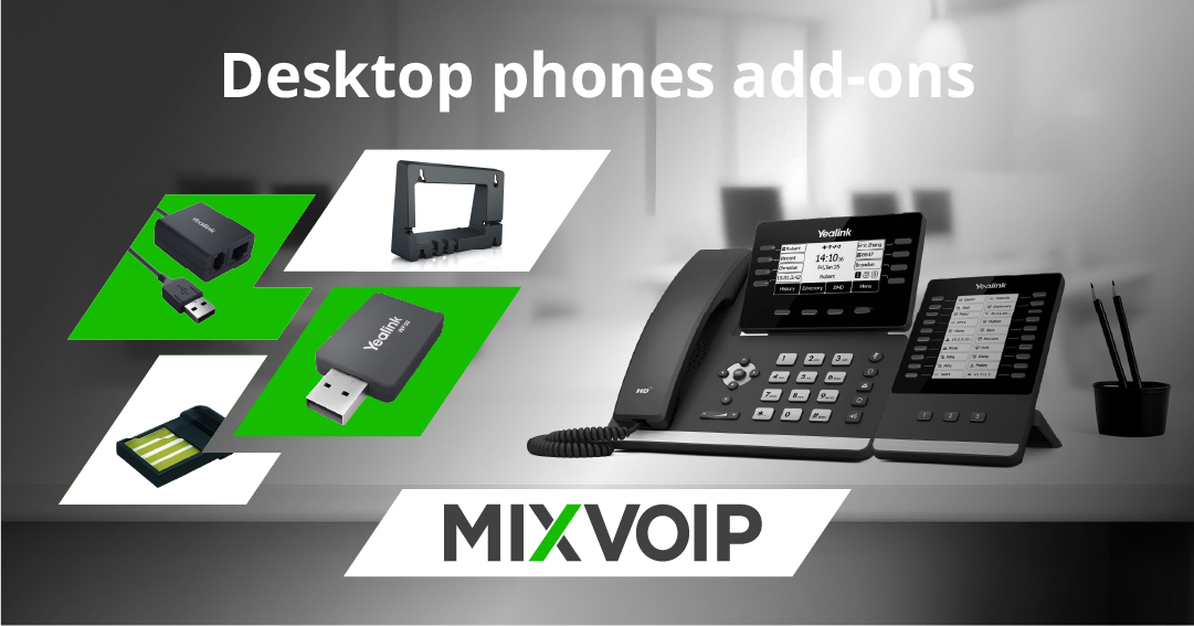 Add-ons for enhancing voip desktop phones | Mixvoip