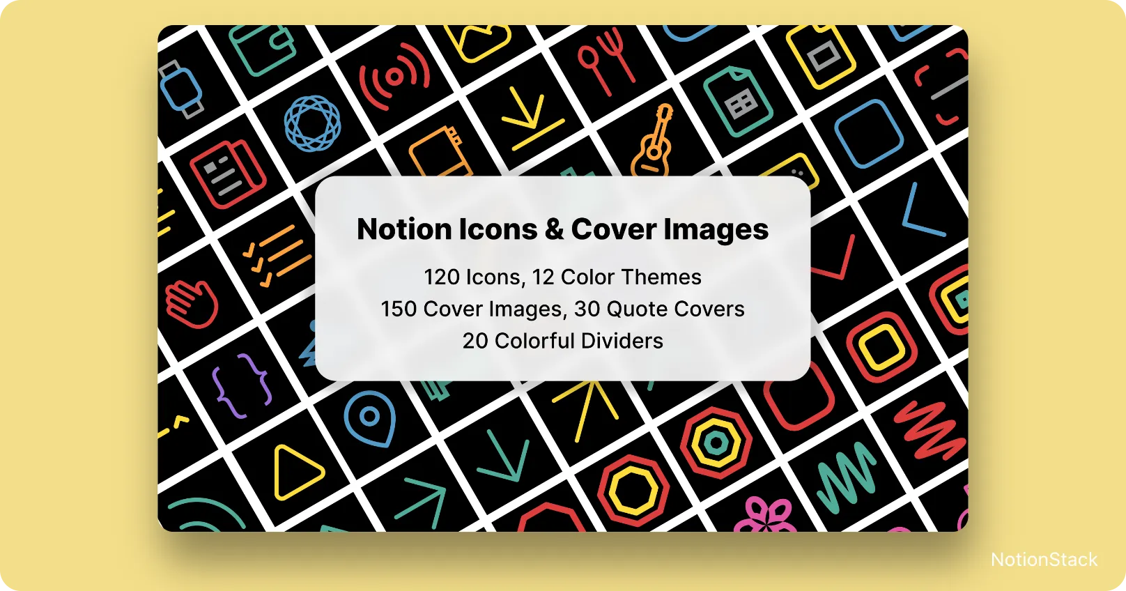 Limitless Notion Designs: Icons, Covers Images, Themes and more