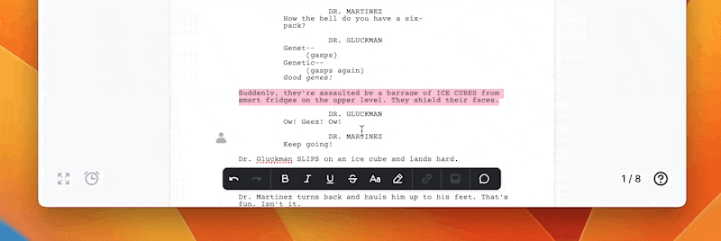 How Do I Highlight Text In The Script how-do-i-highlight-text-in-the-script