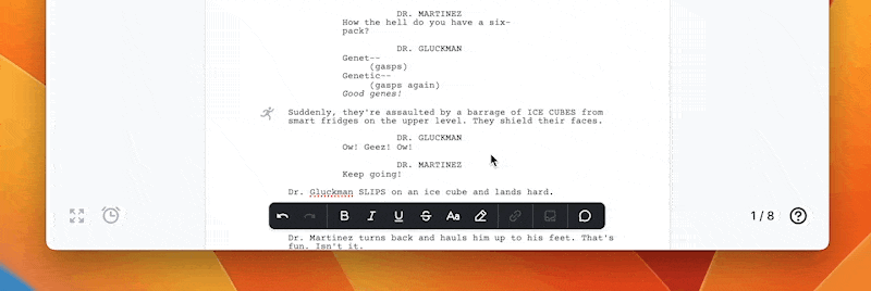How Do I Highlight Text In The Script how-do-i-highlight-text-in-the-script