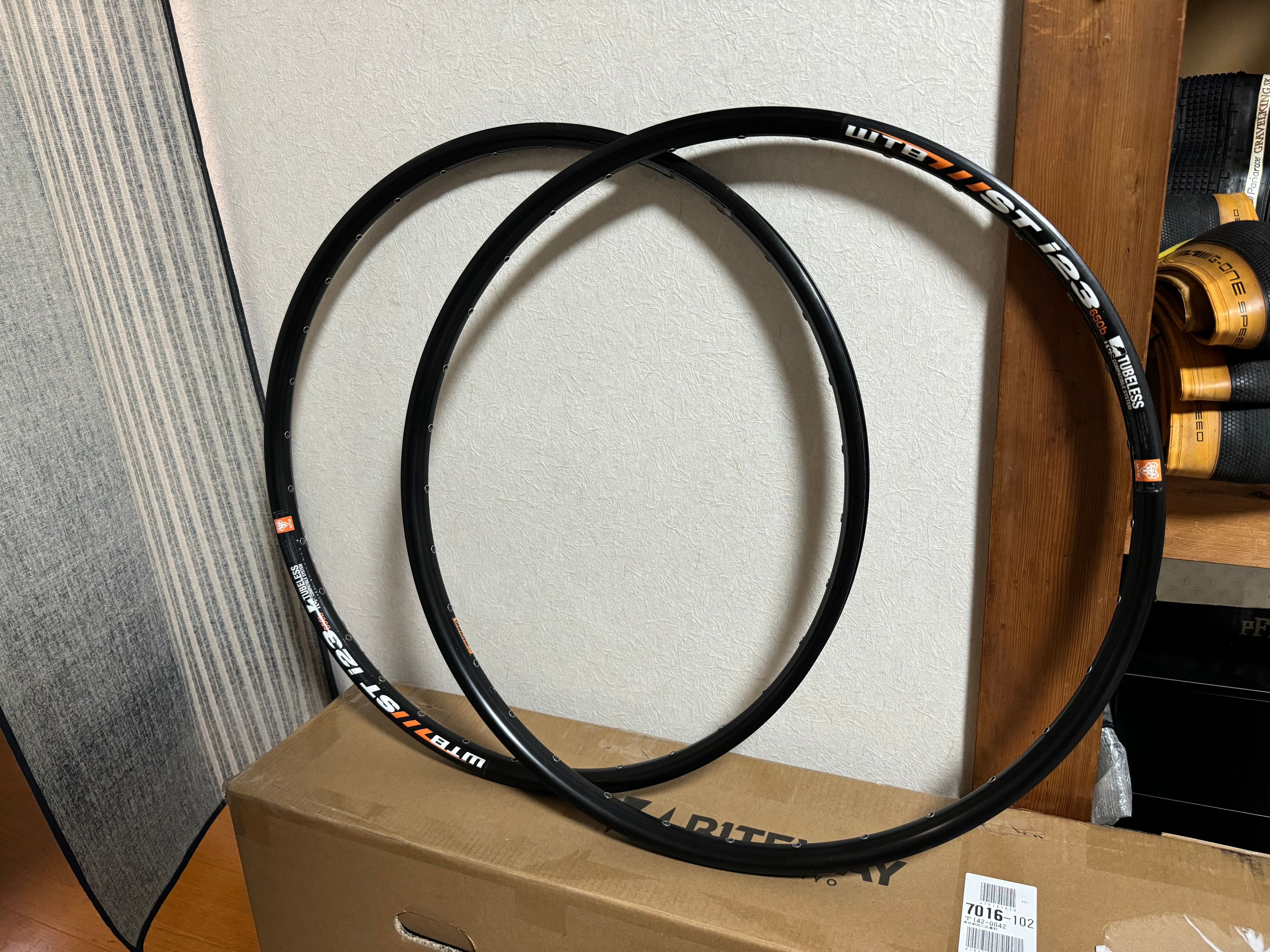 WTB ST i23 27.5リム - 軽量アルミニウム製、23mm内部幅、27.7mm外部幅、546g、マウンテンバイク用